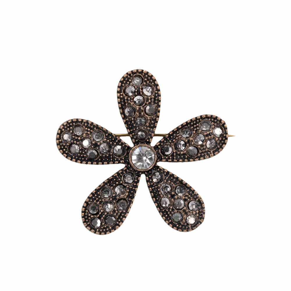 Брошь, гематит