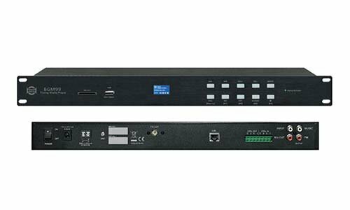 Проигрыватель рэковый SVS Audiotechnik BGM-99, RCA+6dBu/RCA+4dBu, BNC, OLED