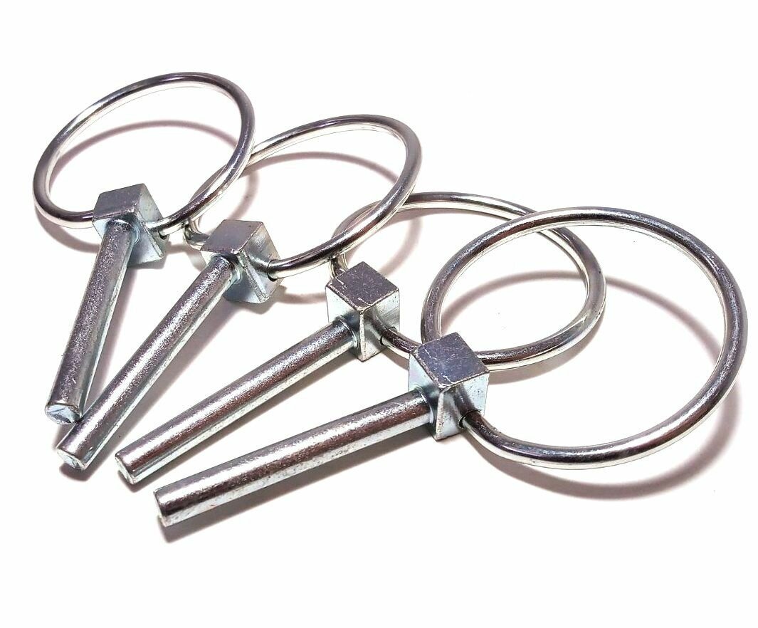 Штифты крепления колеса 6x45 4 шт. для снегоуборщика Huter, Champion, Patriot, Carver, Парма и пр.