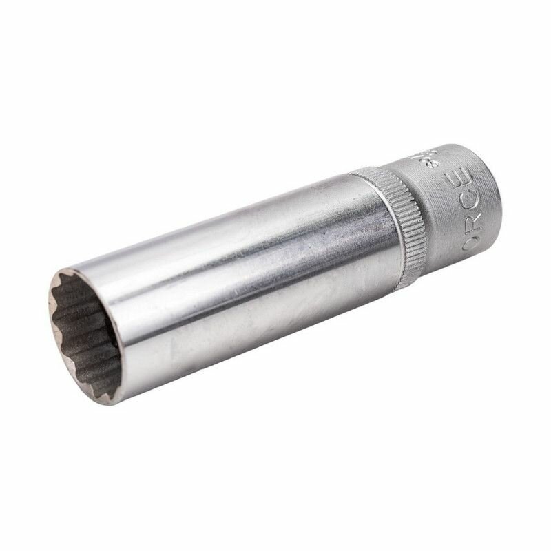 Головка свечная Force 807316MTH, 3/8", 16 мм, магнитная, тонкостенная