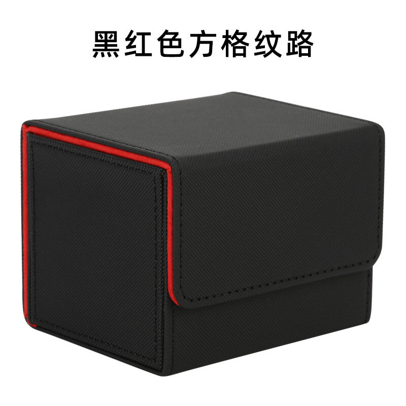 Горизонтальный органайзер для карт на 100+ карт, коробка для карт Yu-Gi-Oh, коробка для карт PTCG Pokémon, коробка для