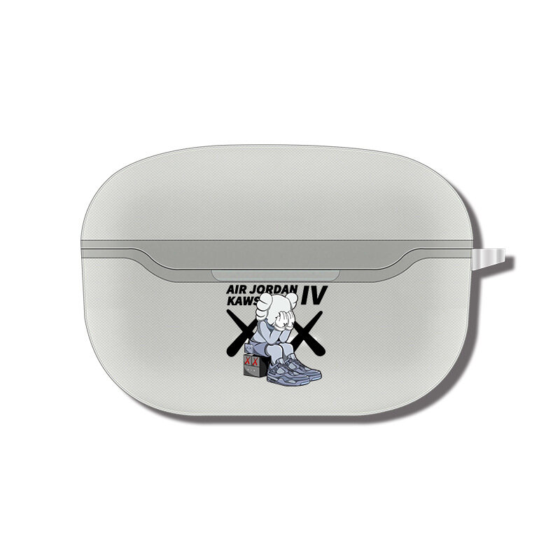 Чехол для наушников JBL ENDURANCE RACE, прозрачный, мягкий, TPU, с мультяшным принтом