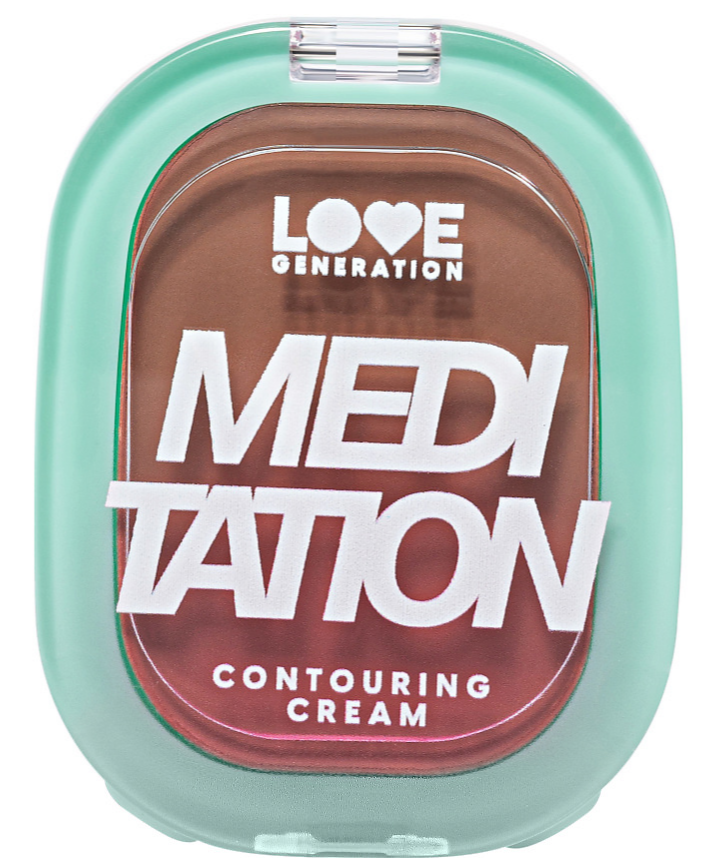 Скульптор кремовый Love Generation Meditation, тон 03 коричневый, 5 г