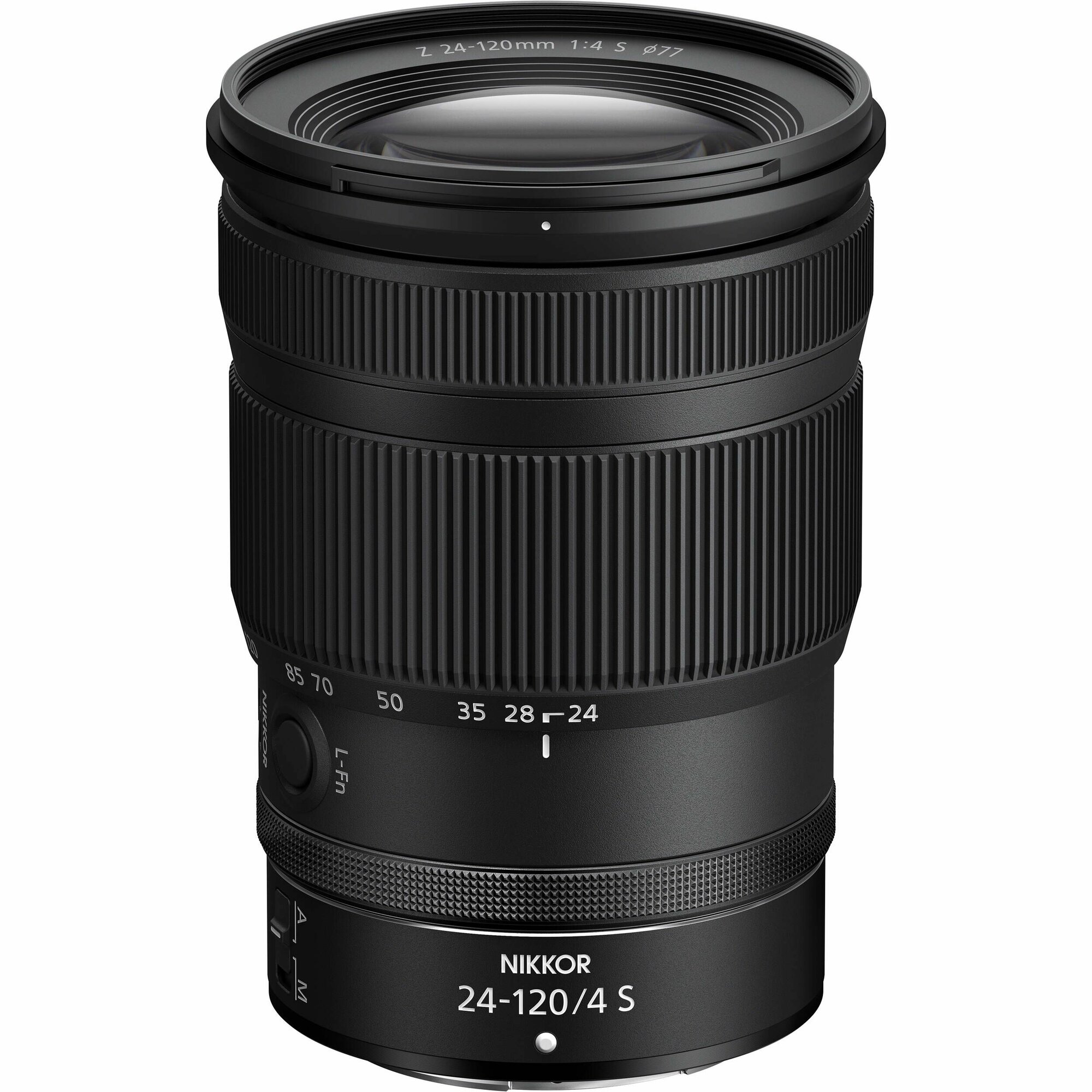 Объектив Nikon Z 24-120 MM F4 S, автофокус, байонет Nikon Z, черный