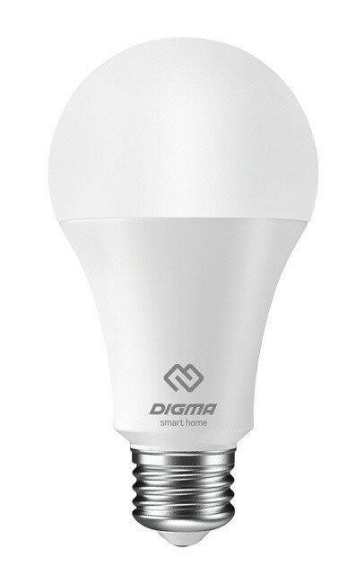 Умная Светодиодная лампа Digma DiLight E27 W1 E27 8Вт 850lm Wi-Fi