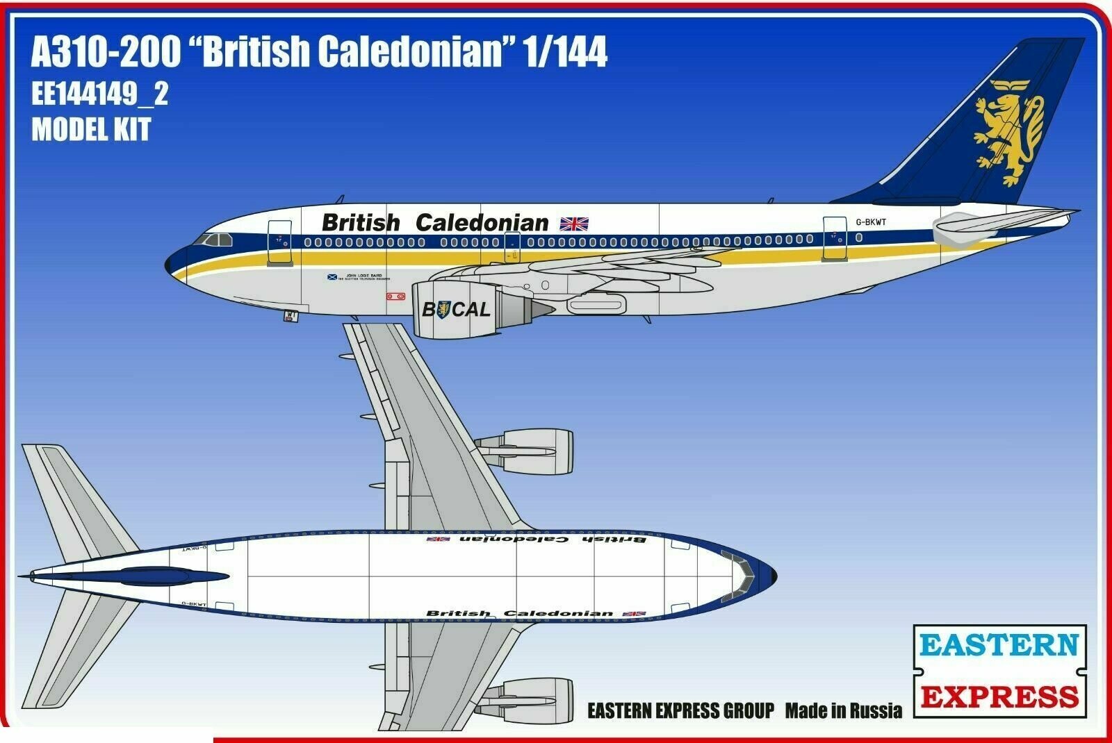 ЕЕ144149_2 Авиалайнер А310-200 British Caledonian