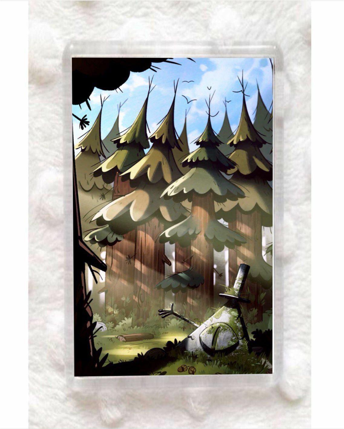 Магнит акриловый прямоугольный Mewni-Shop с принтом "Гравити Фолз" - 17