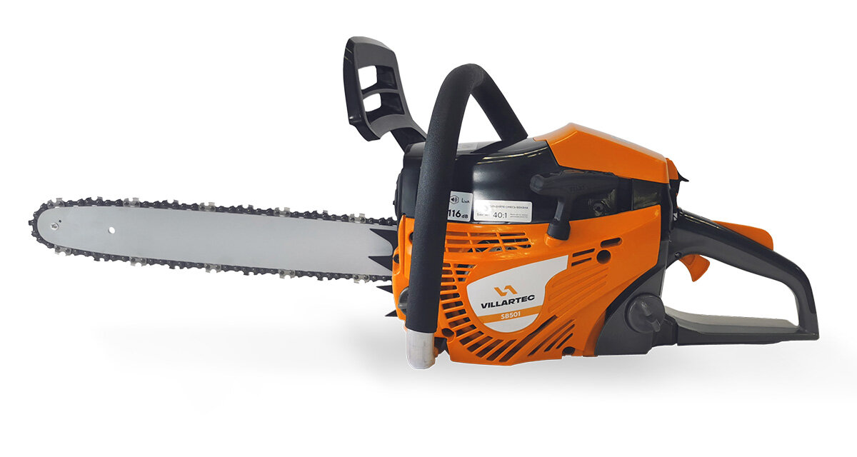 Бензопила VILLARTEC SB501 2,0кВт/2,7л. с,4,85кг,16"3/8-1,3-56 (SB501)