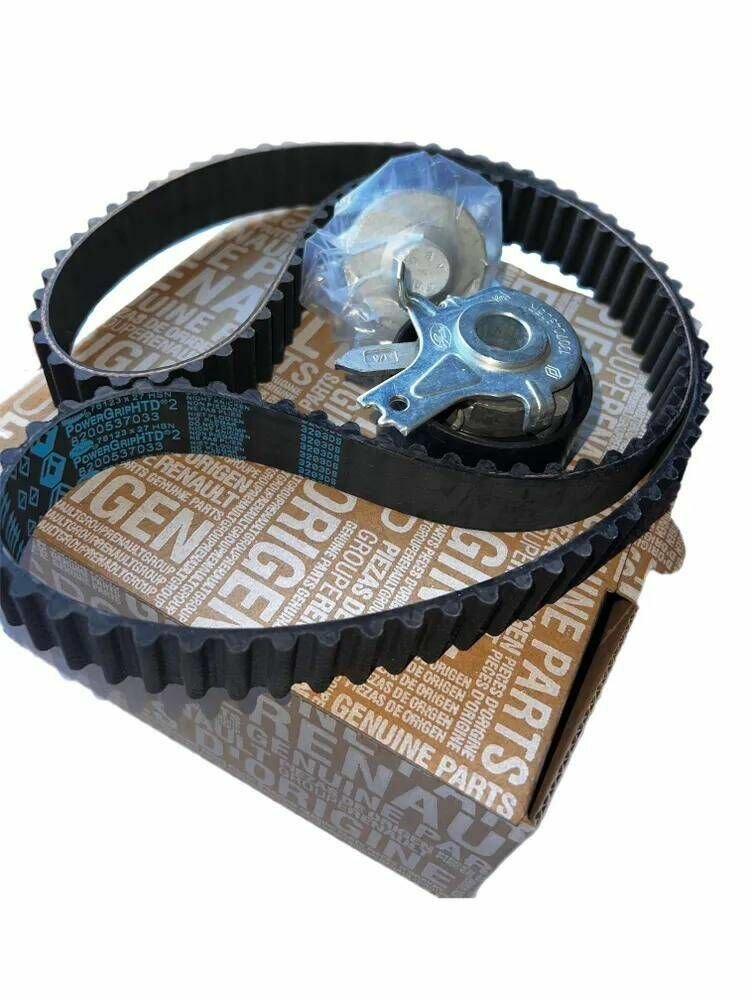 Ремень ГРМ комплект OE 7701477028 с роликами на Рено Дастер, Меган, Террано K9K 1.5 Dci. Renault