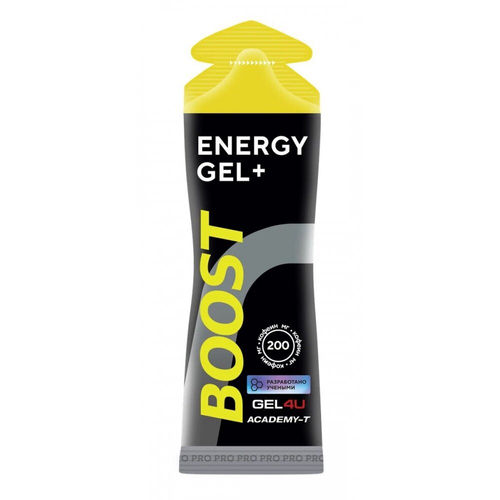 Academy-T Energy Gel + Boost, 60 мл, Вкус Вишня
