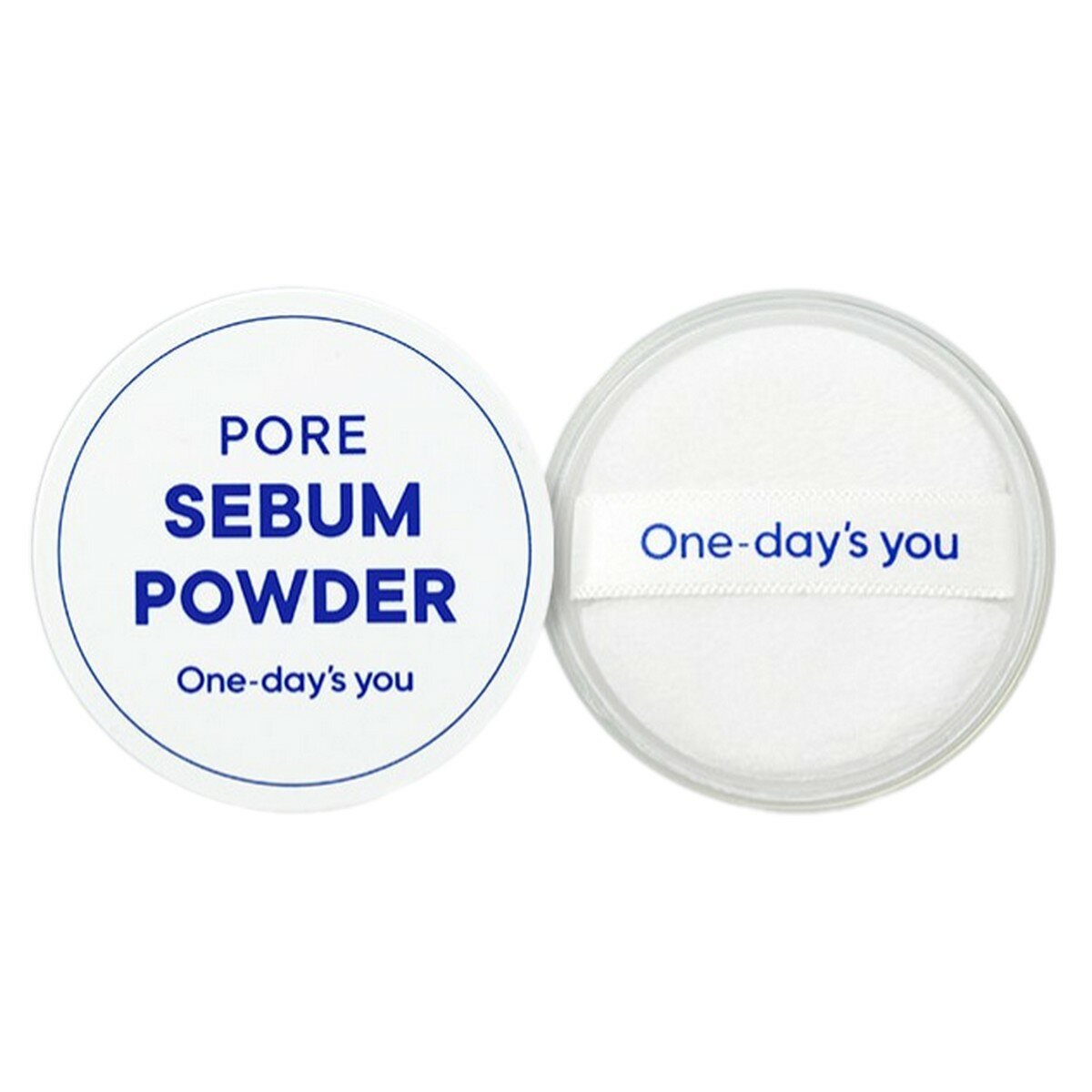 One-day's You Себорегулирующая пудра для лица с матирующим эффектом / Pore Sebum Powder, белый, 4 г