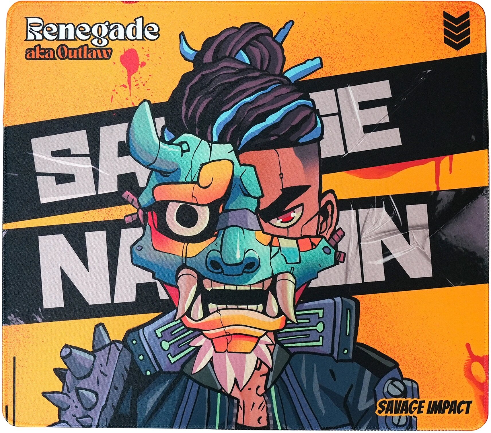 2027414 A4TECH / Коврик для мыши A4TECH Bloody SI-45 Renegade Sunset рисунок, ткань, 45х40х4мм