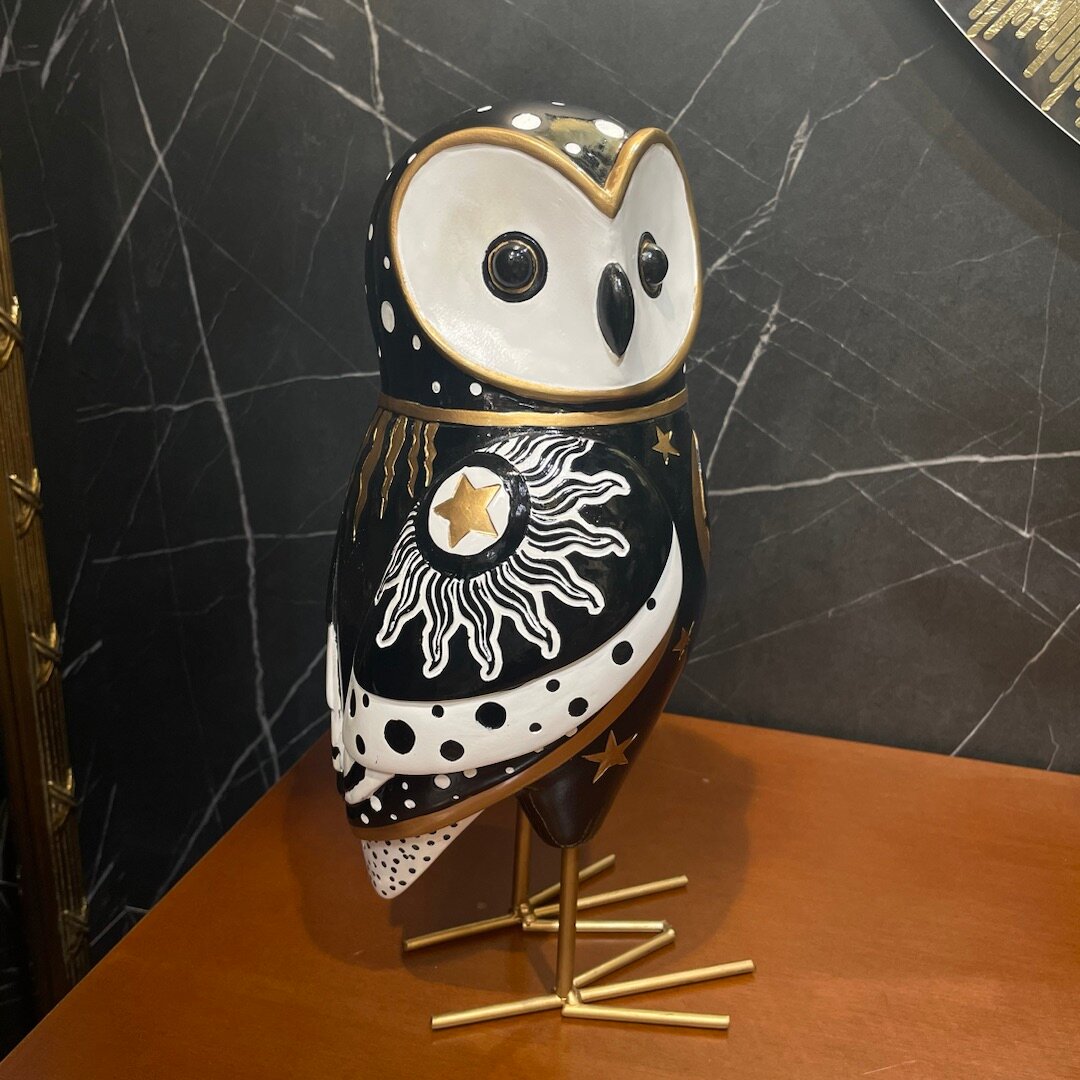 Статуэтка Сова Casaentera CE08-838-088 170х160х350