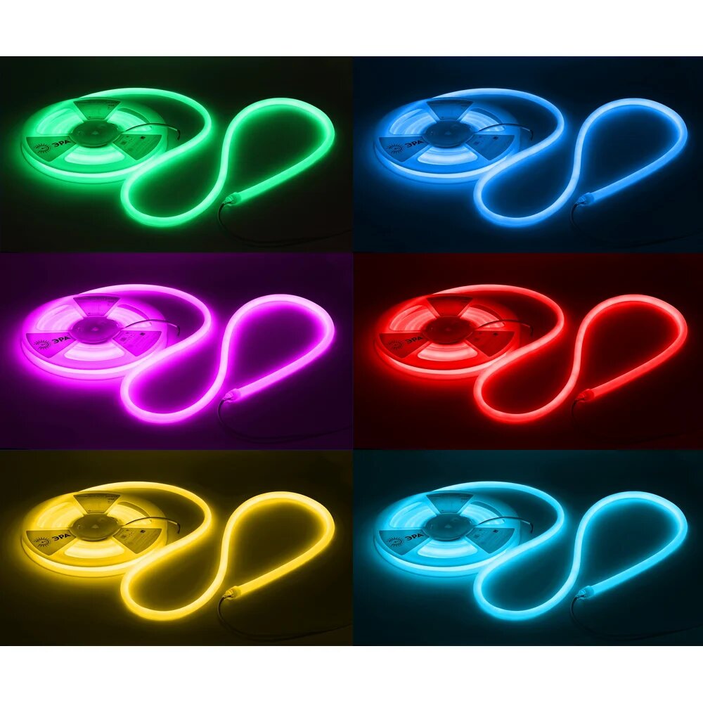 ЭРА Лента светодиодная термостойкая для бани LS30309,612024RGBIP683 year5m (RGB) Б0062310