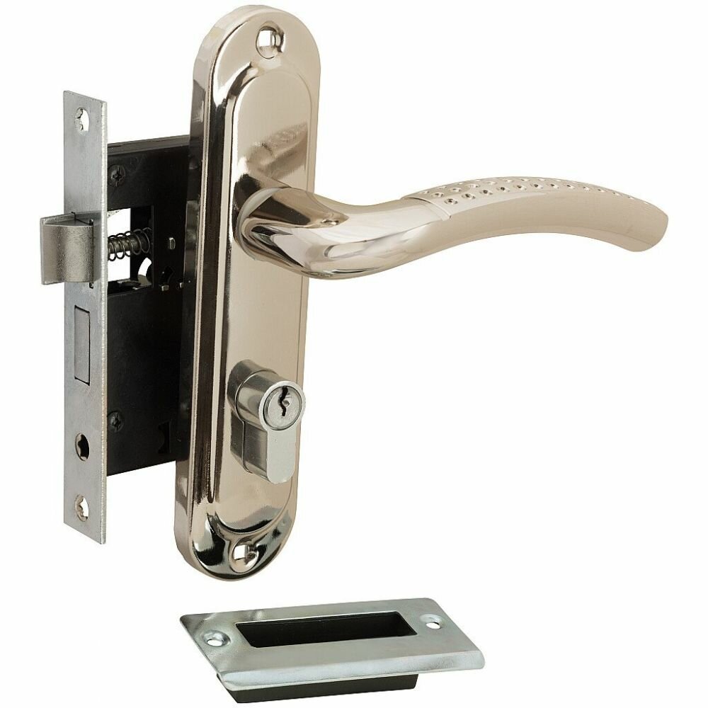 Замок для Межкомнатной Двери Bravo 0827/60-C NI Никель / Браво.