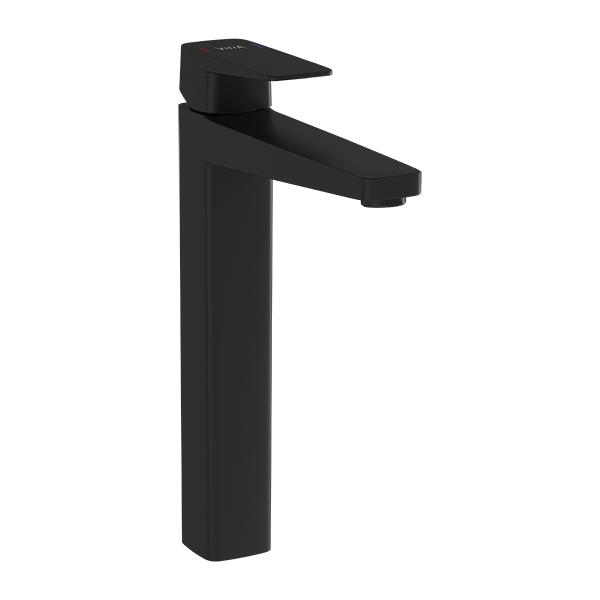 Смеситель для раковины VitrA Root Square A4273336EXP черный матовый