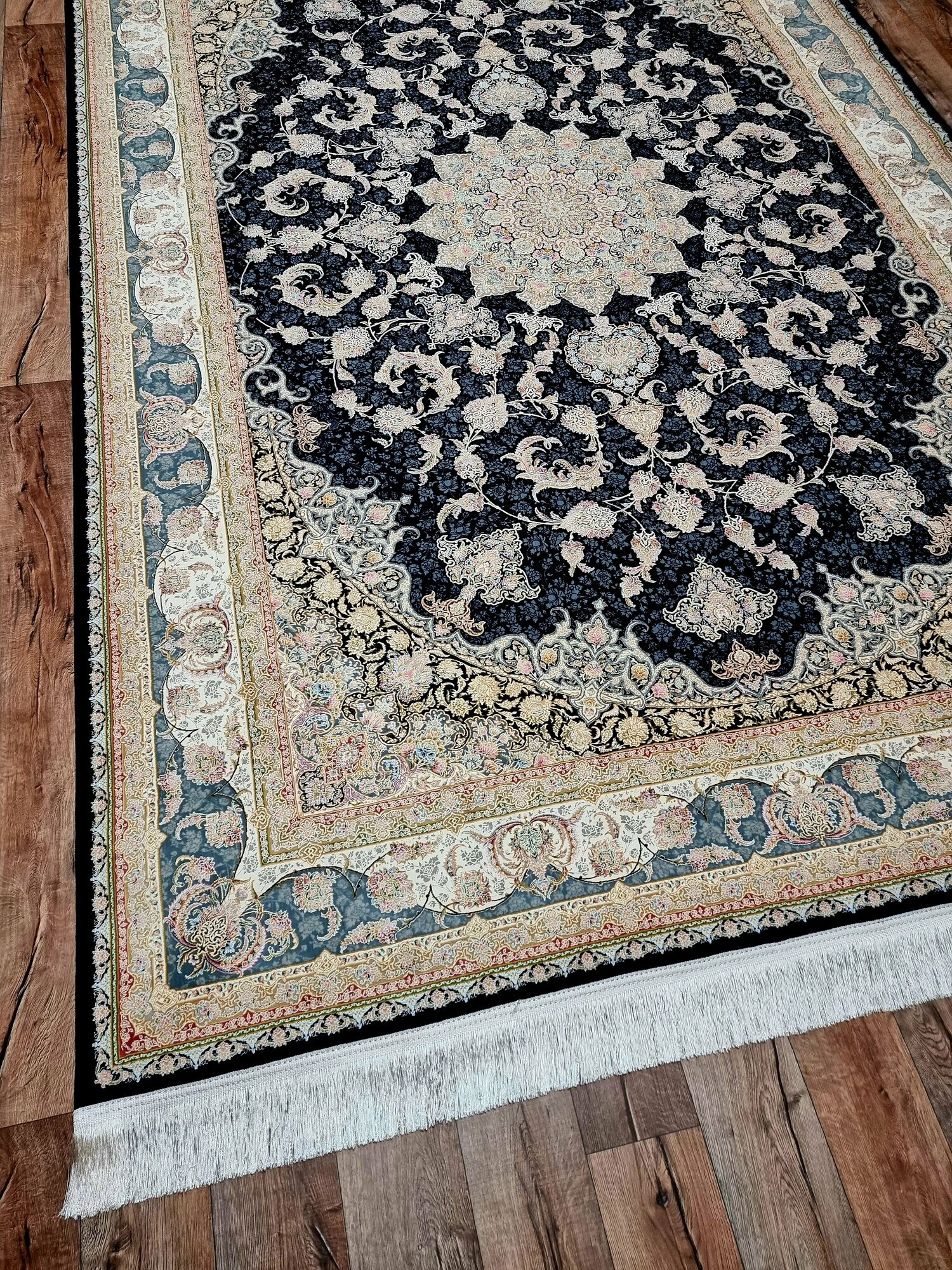 Персидский ковер Farrahi Carpet, искусственный шелк, 1,5x2,25 м