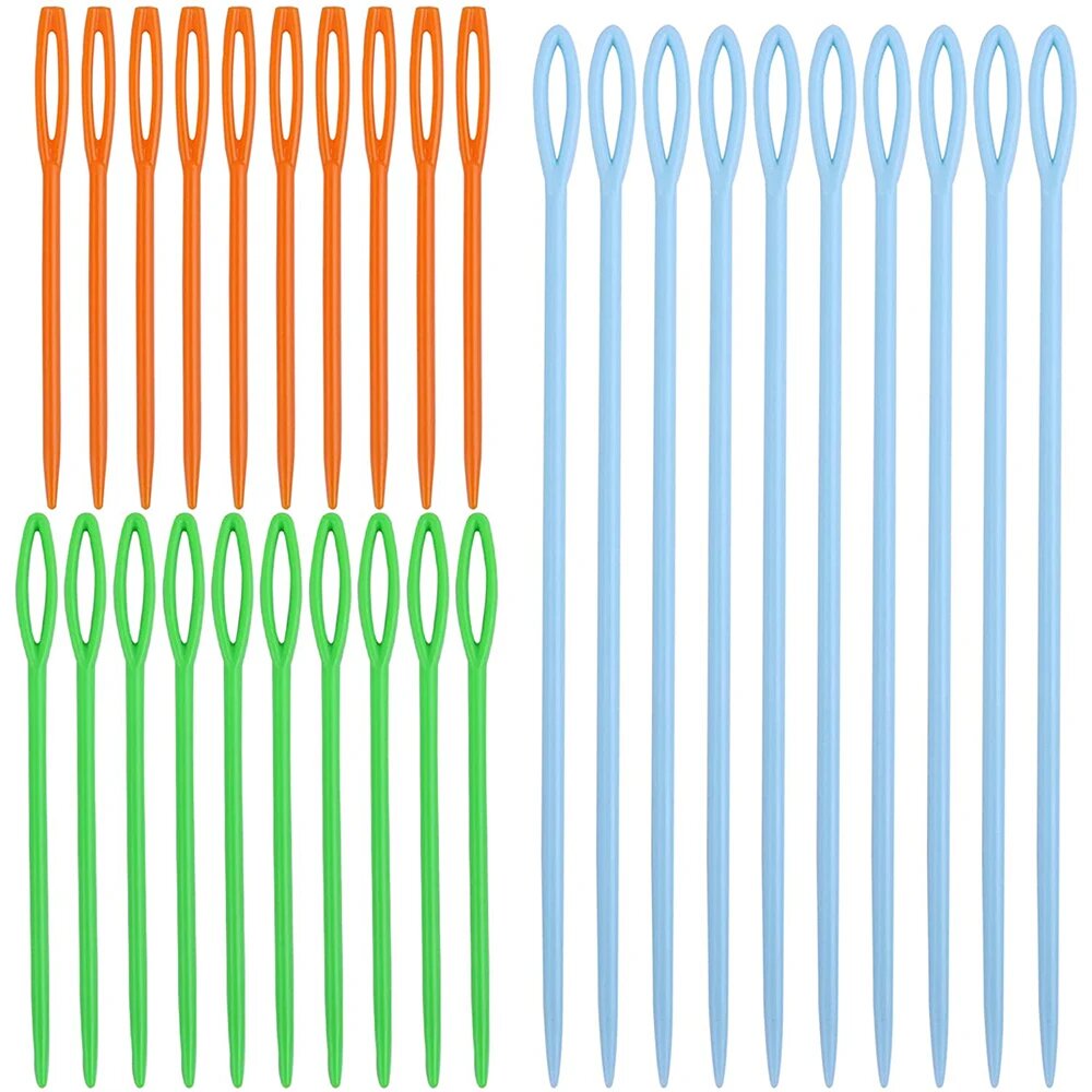 Набор швейных игл Junset 30 шт, пластик, 3 размера 3 Sizes