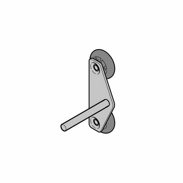 Сдвоенные ходовые ролики Hormann TL005 (арт. 3094896) для гаражных ворот