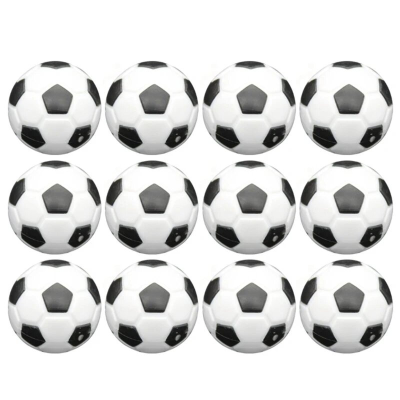 12 шт, сменный мяч для настольного футбола, официальный мяч для настольных игр, официальный мяч для настольного футбола 23 мм,
