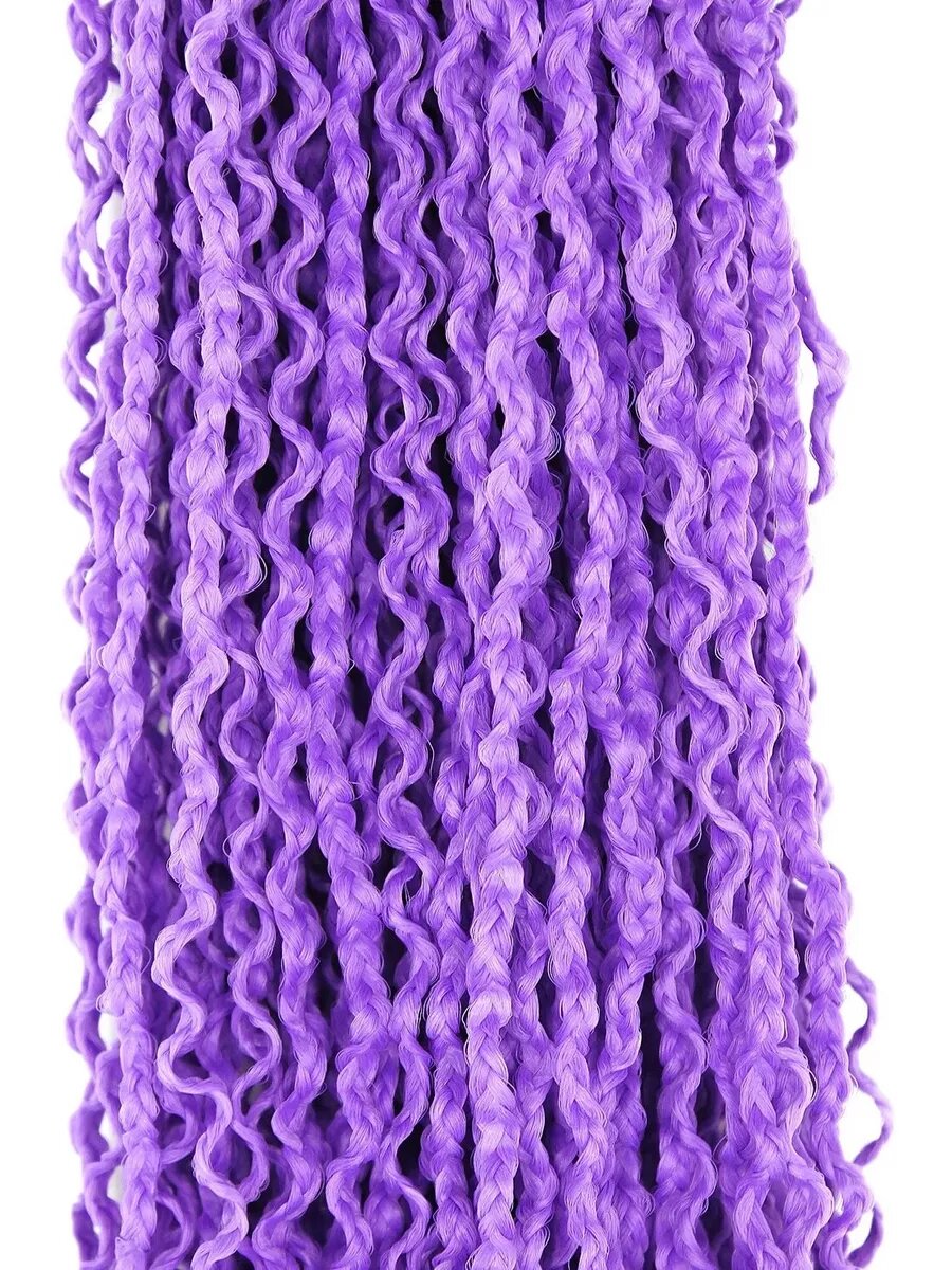 Зизи гофре для плетения "Hairshop", косички №Ф 27, 110 см, 100г