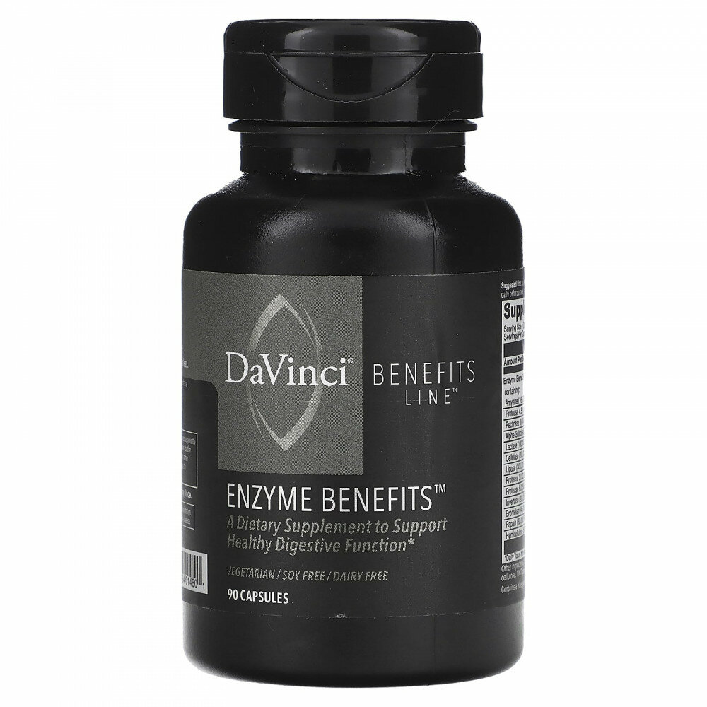 DaVinci Laboratories, Enzyme Benefits`` 90 капсул