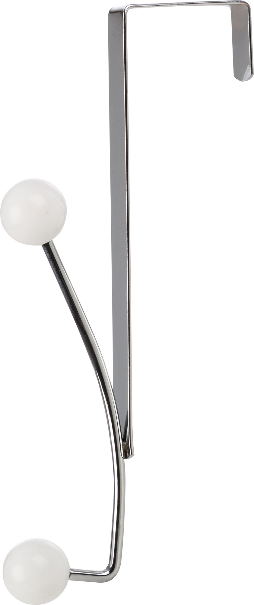 Вешалка навесная на дверь для одежды и полотенец "Рыжий Кот" W4240, 5.5 х 2.2 х 20 см