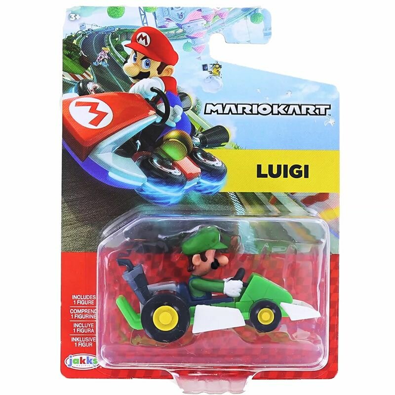 Jakks Mariockart Super Mario Playset / Детская Кукла Марио И Набор Игрушечных Машинок, Подходящие Для Подарков-сюрпризов От 3 Лет И Старше, Марио, Нинтендо