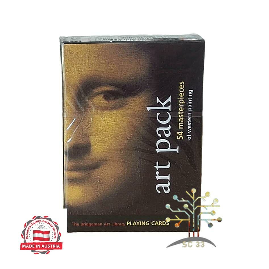 Карты игральные коллекционные Piatnik "Карты «Мона Лиза» 55 листов " 55 листов