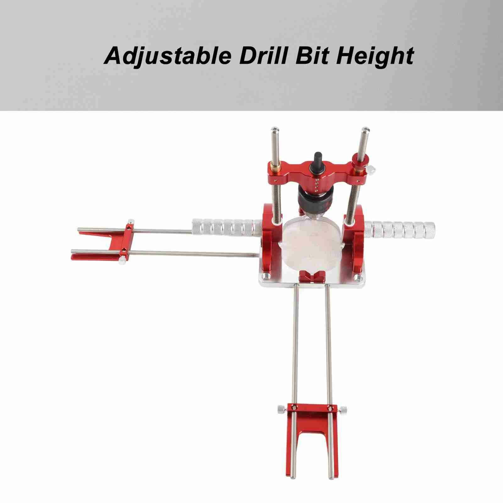 Направитель сверла, локатор из алюминиевого сплава, регулируемый позиционер для сверления, приспособление для деревообработки