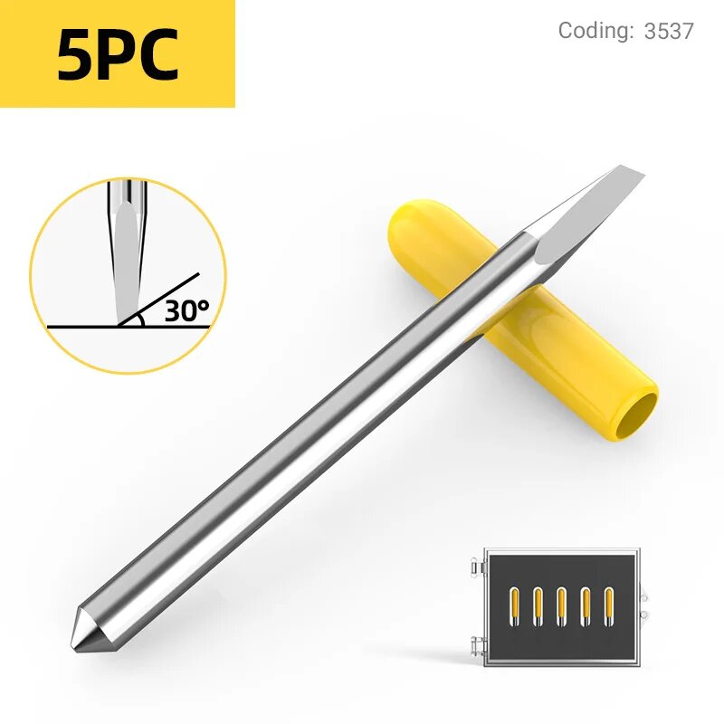 Лезвия для плоттера HUHAO 30° SMT3537, 5 шт