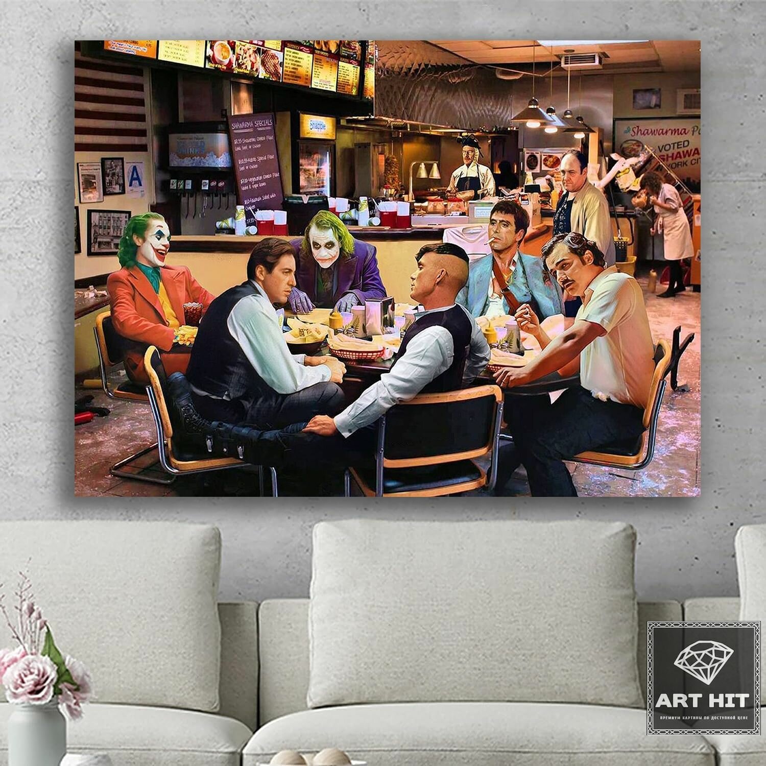 Картина Мафия, Мафиози клуб, 30х40