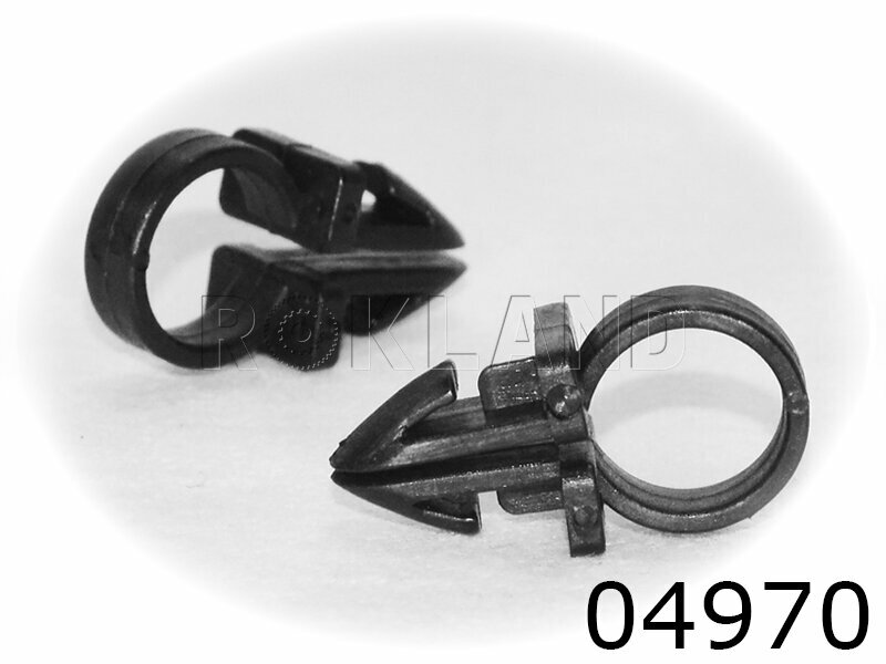 10шт - 04970 клипса автомобильная ROKLAND
