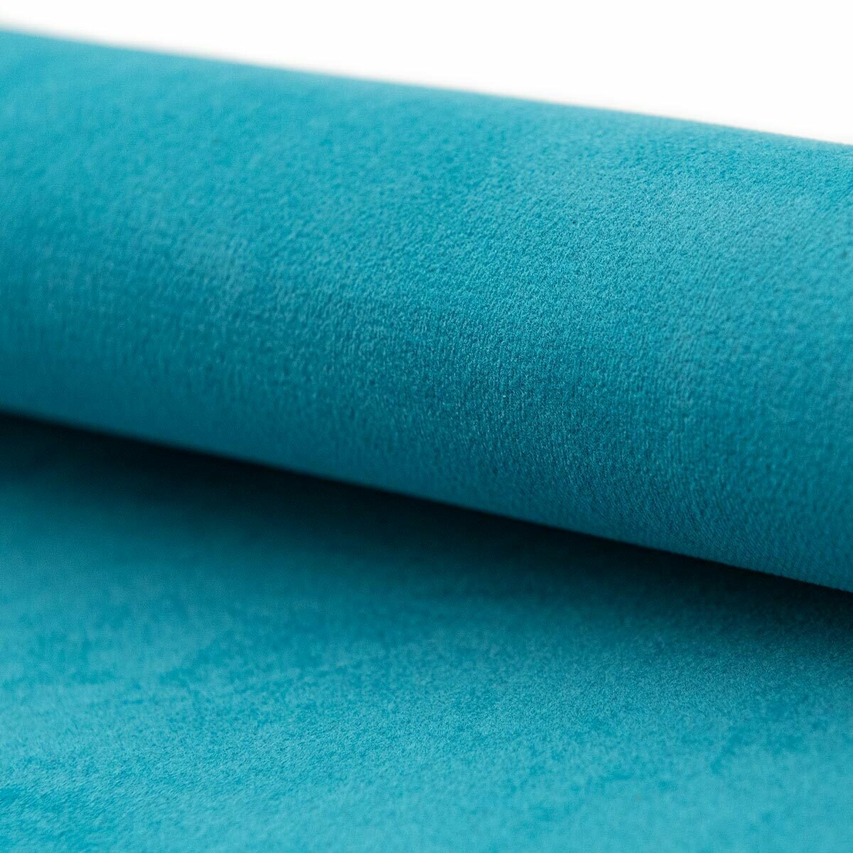 Замша 20*30см искусственная двухсторонняя, 2 листа (28684 св. бирюза)