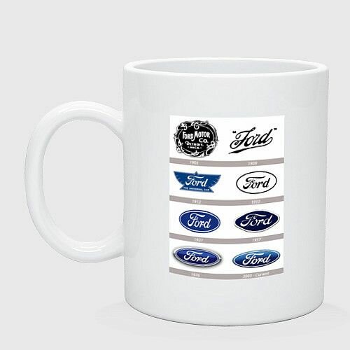 Ford логотип Керамическая кружка