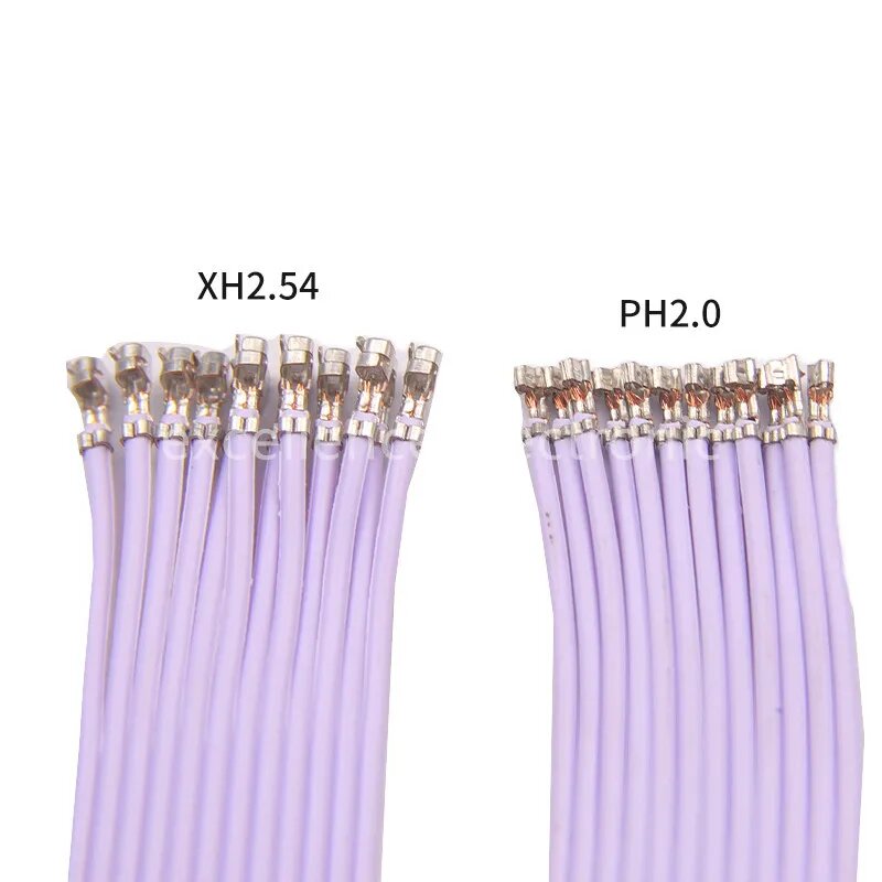Красный и белый провод PH2.0 XH 2,54 мм 12P 10cm, Single head, PH2.0