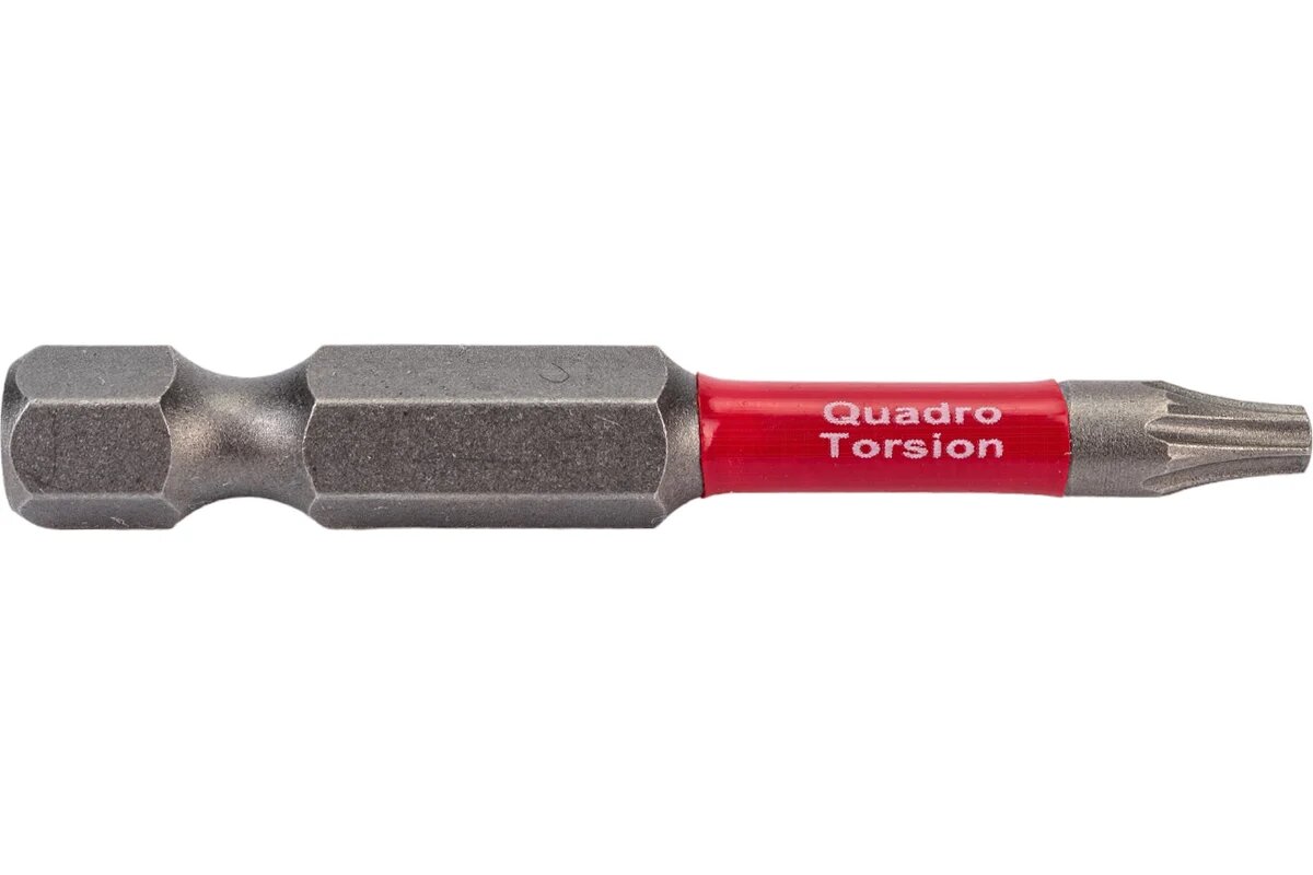Quadro Torsion 431050 Бита Torx T10 50 мм 1/4' набор из 10 шт для отверток