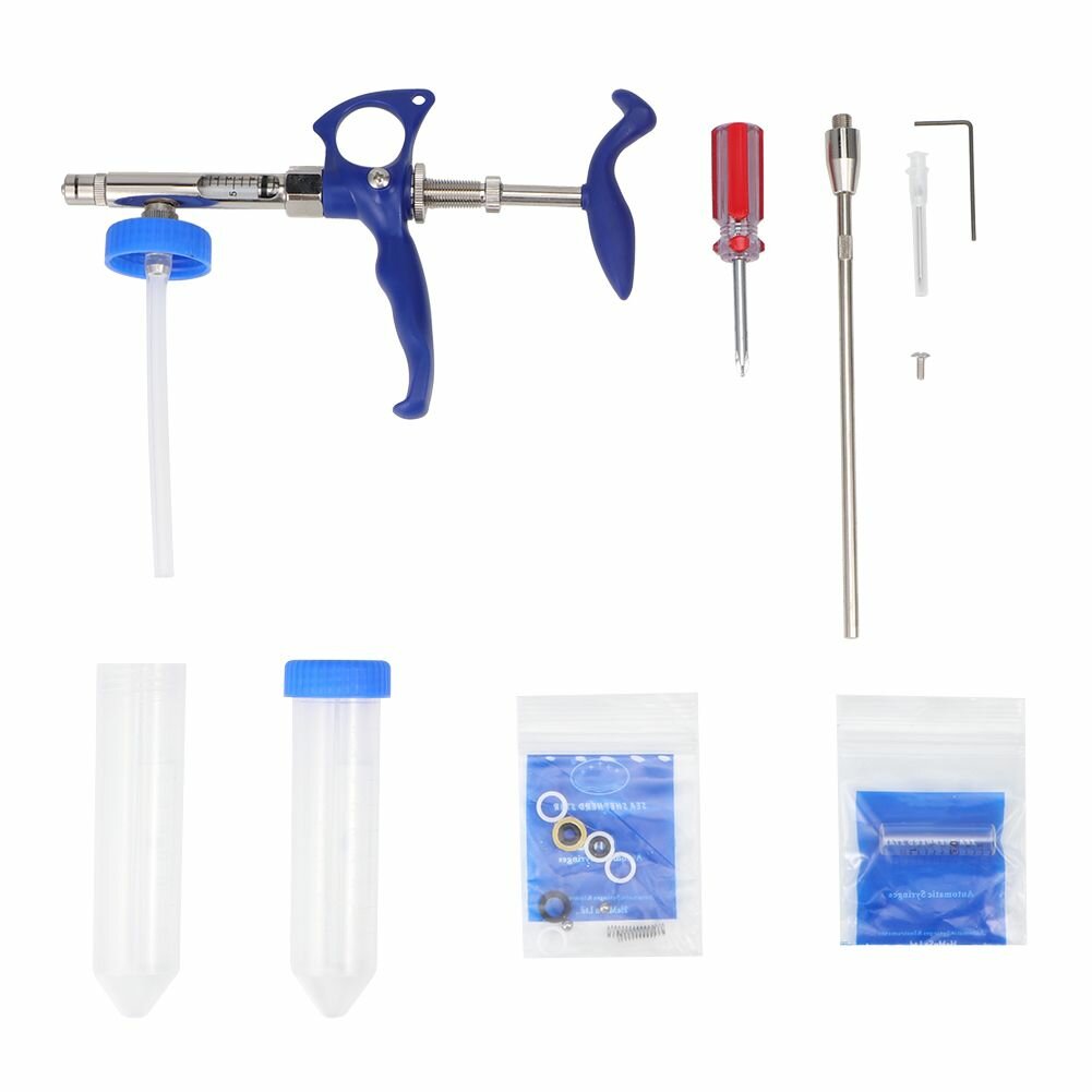 Шприц для инъекций и осеменения кроликов и овец 0,11 мл