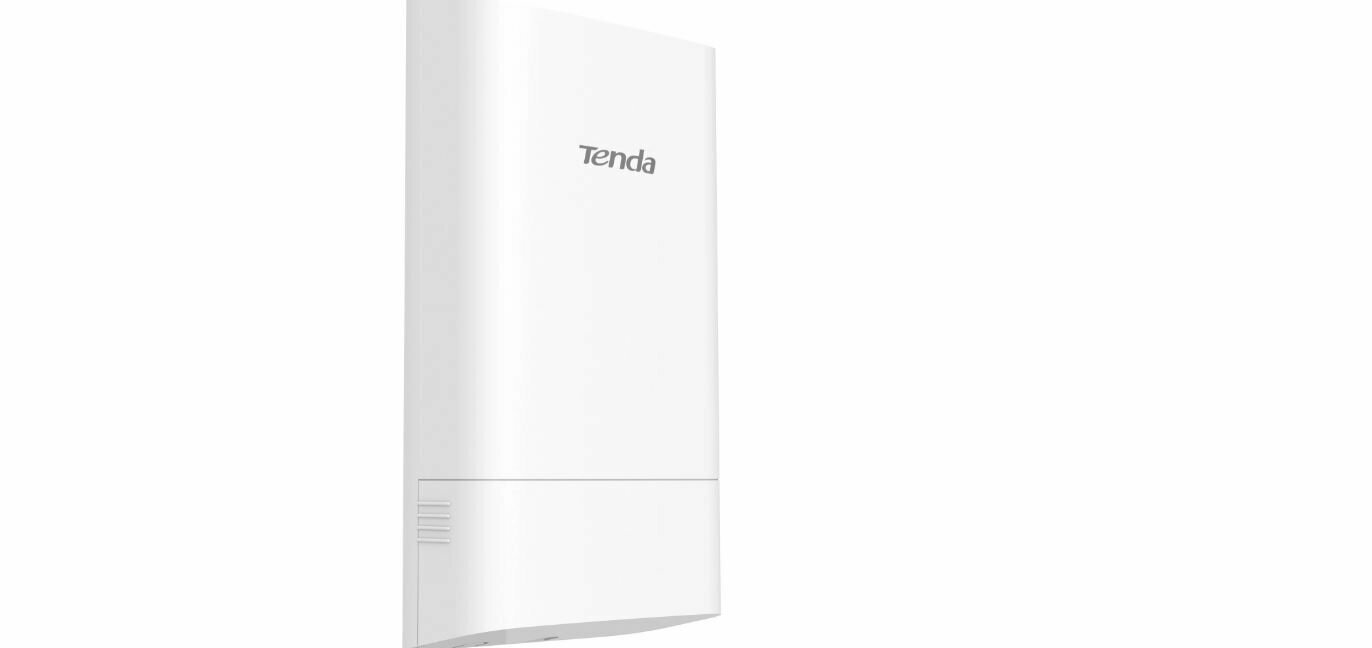 Tenda O1-5G Наружная точка доступа, 5 ГГц, до 867 Мбит/с, внутренняя антенна 1x9dBi, IP65, PoE, LAN 1x100 Мбит/с