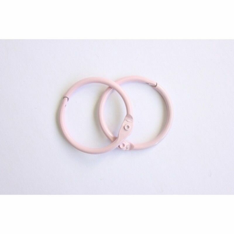 Кольца SCB2504425 Розовые для Альбомов