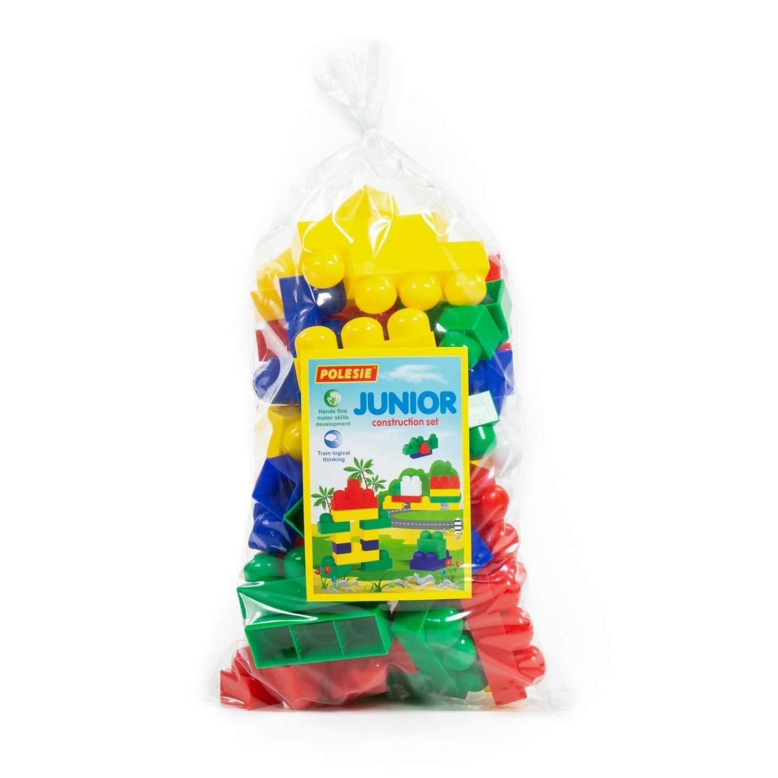 Конструктор Полесье "Юниор", пластик, 69 элементов, арт. 6660