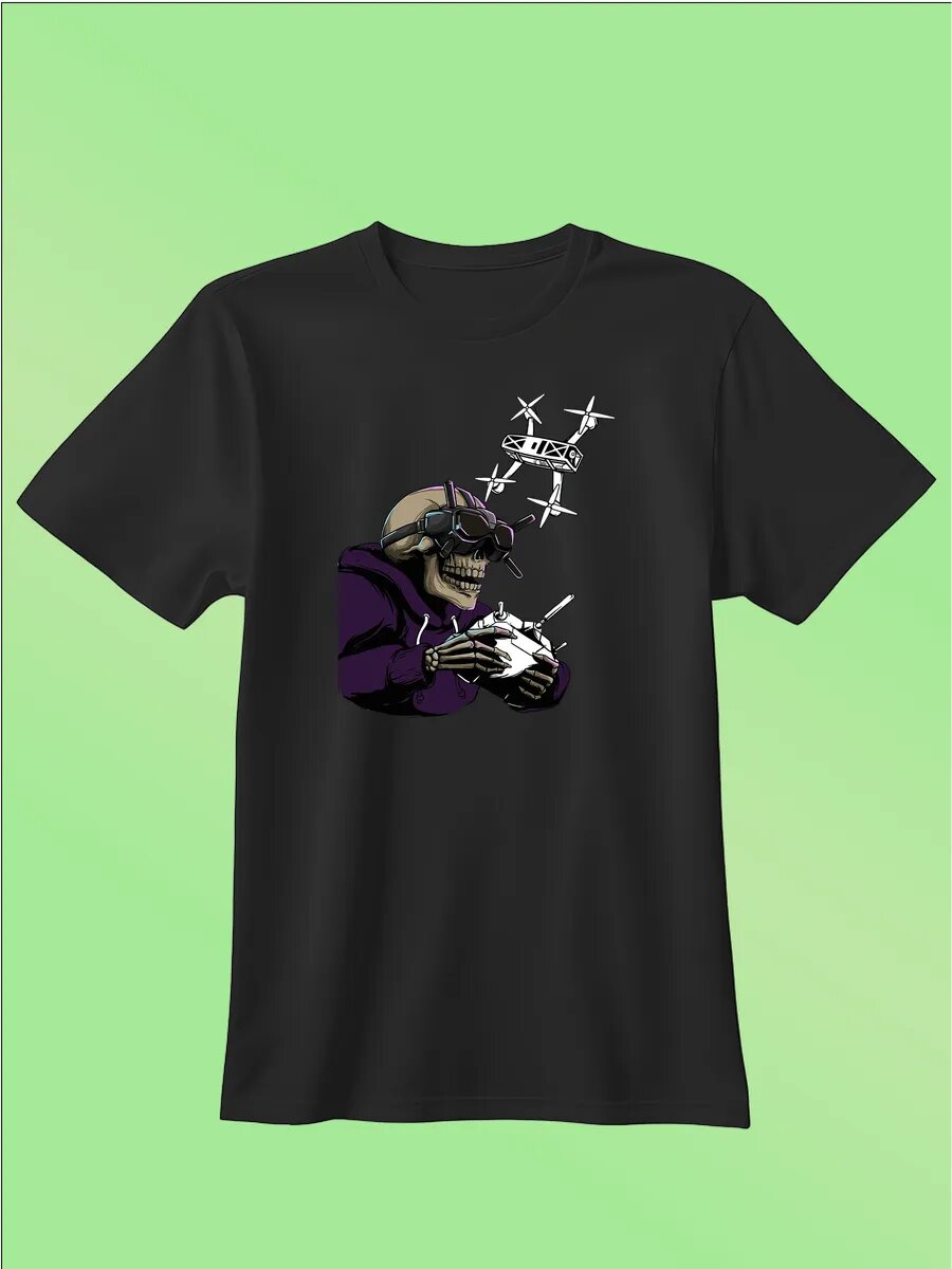 Футболка с квадрокоптером