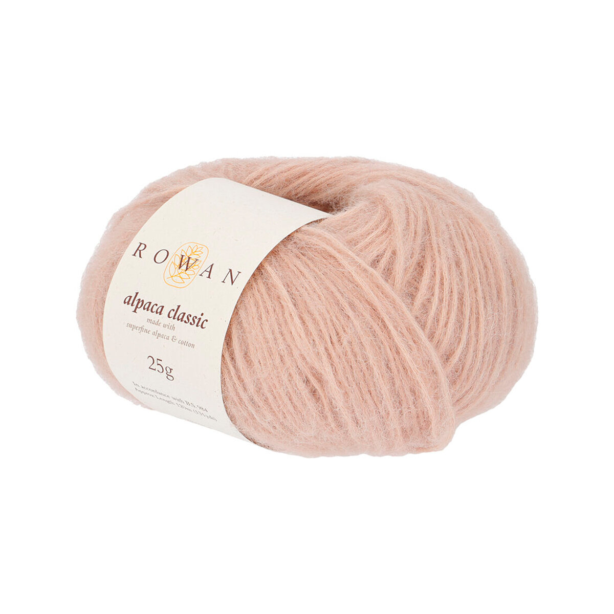 Alpaca Classic /Альпака Классик/ пряжа Rowan, 9802214 (116, soft satin (мягкий сатин), бежевый)
