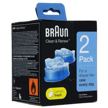 Картридж для бритв Braun с чистящей жидкостью CCR2