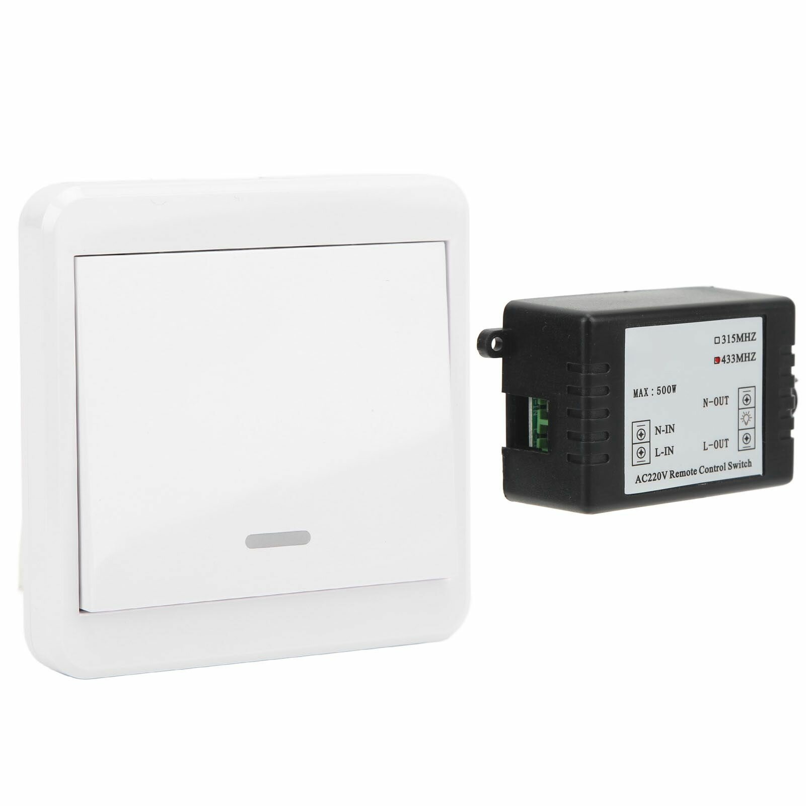 Беспроводной переключатель дистанционного управления 12 В постоянного тока с реле 220 В для домашнего контроллера и освещения доступа