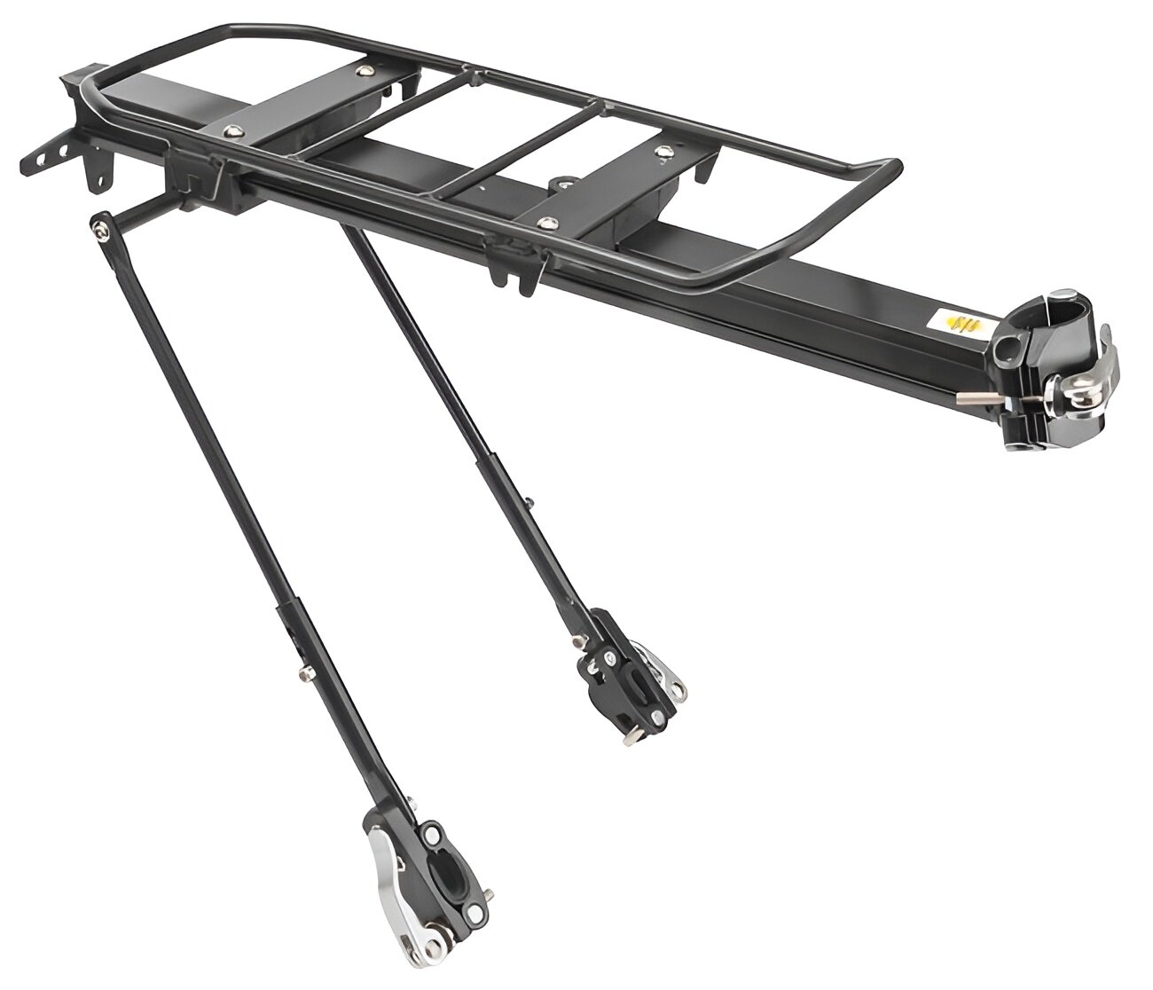 Багажник для велосипедов AL BLF-H15 24"-28", быстросъемный, черный