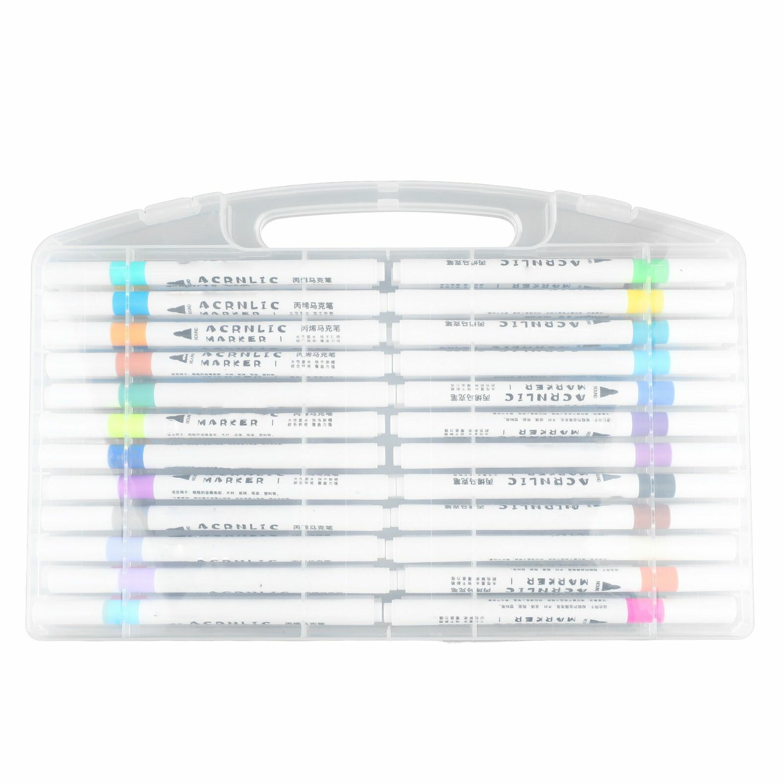 48 цветов, акриловые маркеры для краски, быстросохнущие водостойкие маркеры для краски для дерева, холста, камня, стеклянных поверхностей, поделки своими руками