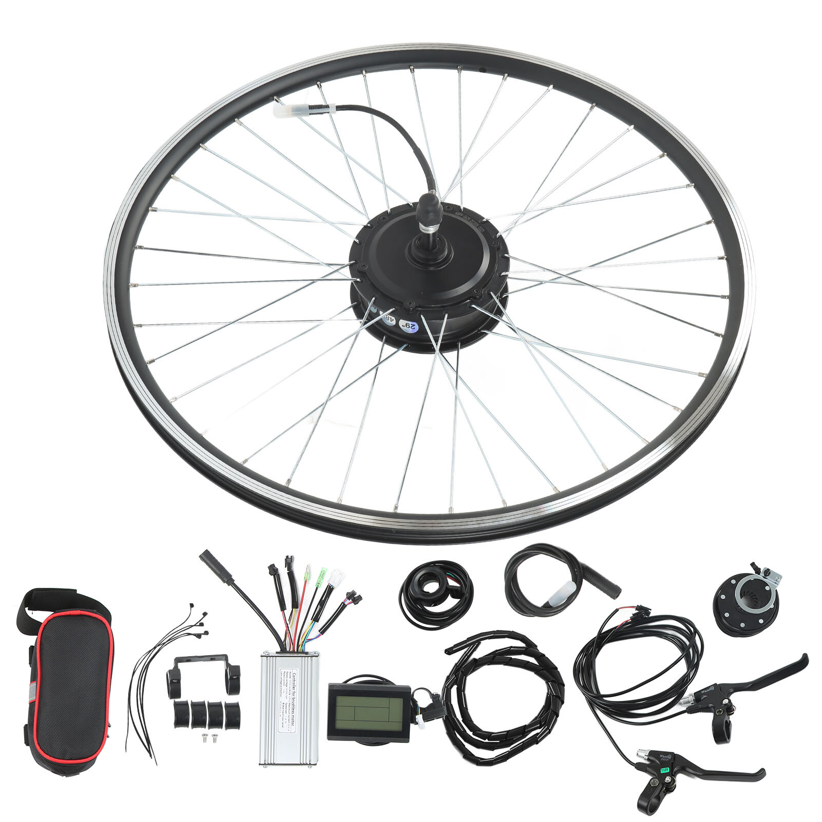 Электрический велосипедный набор для переоборудования заднего колеса 500W 48 В.
