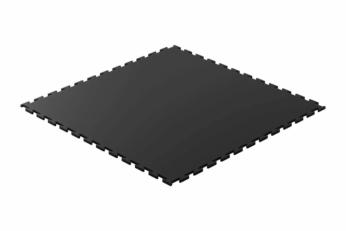 PALITRA TECHNOLOGY модульное покрытие ПВХ чёрное модель 1 50471-1-B для отделки помещений