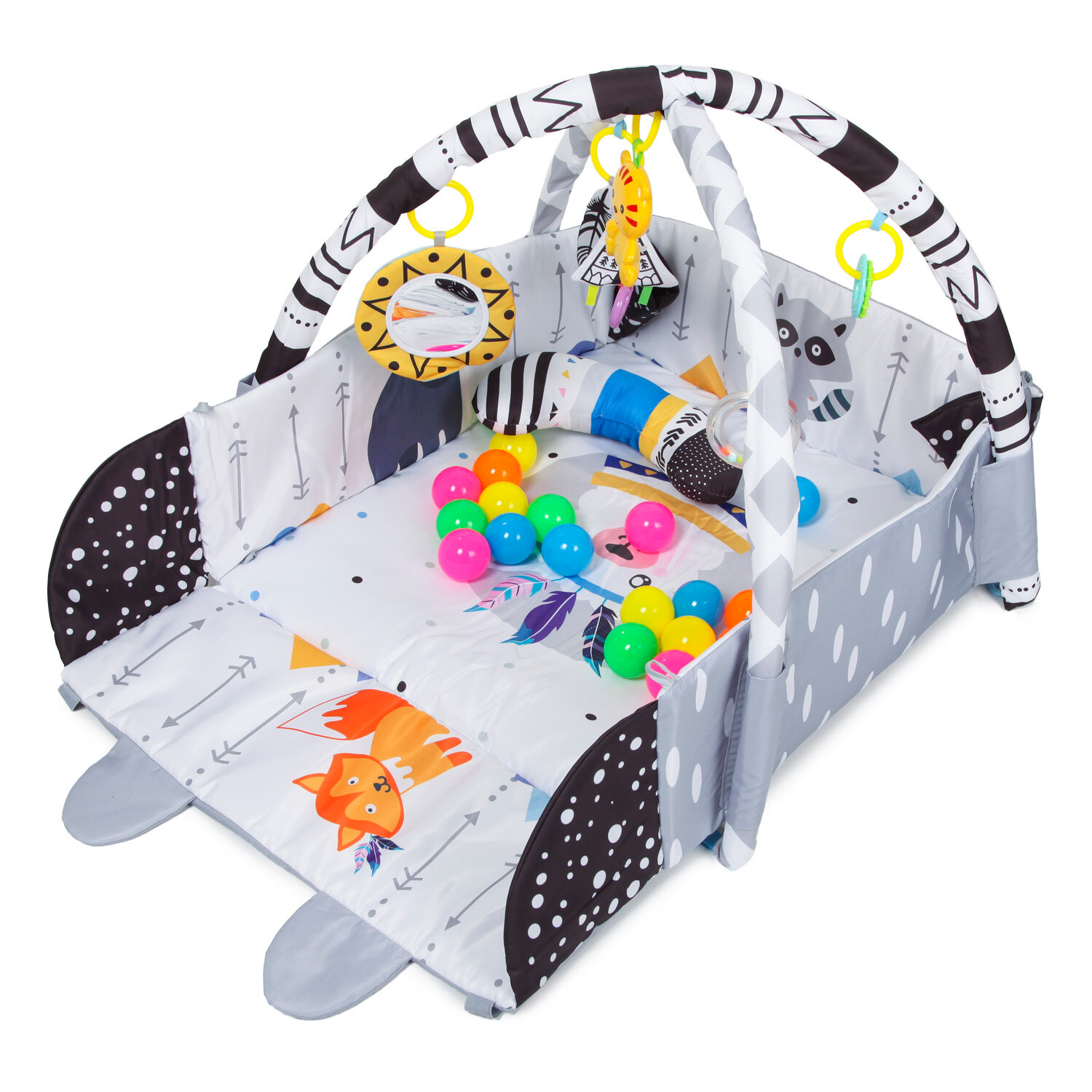 Коврик Stelliumbaby с дугами, трансформер